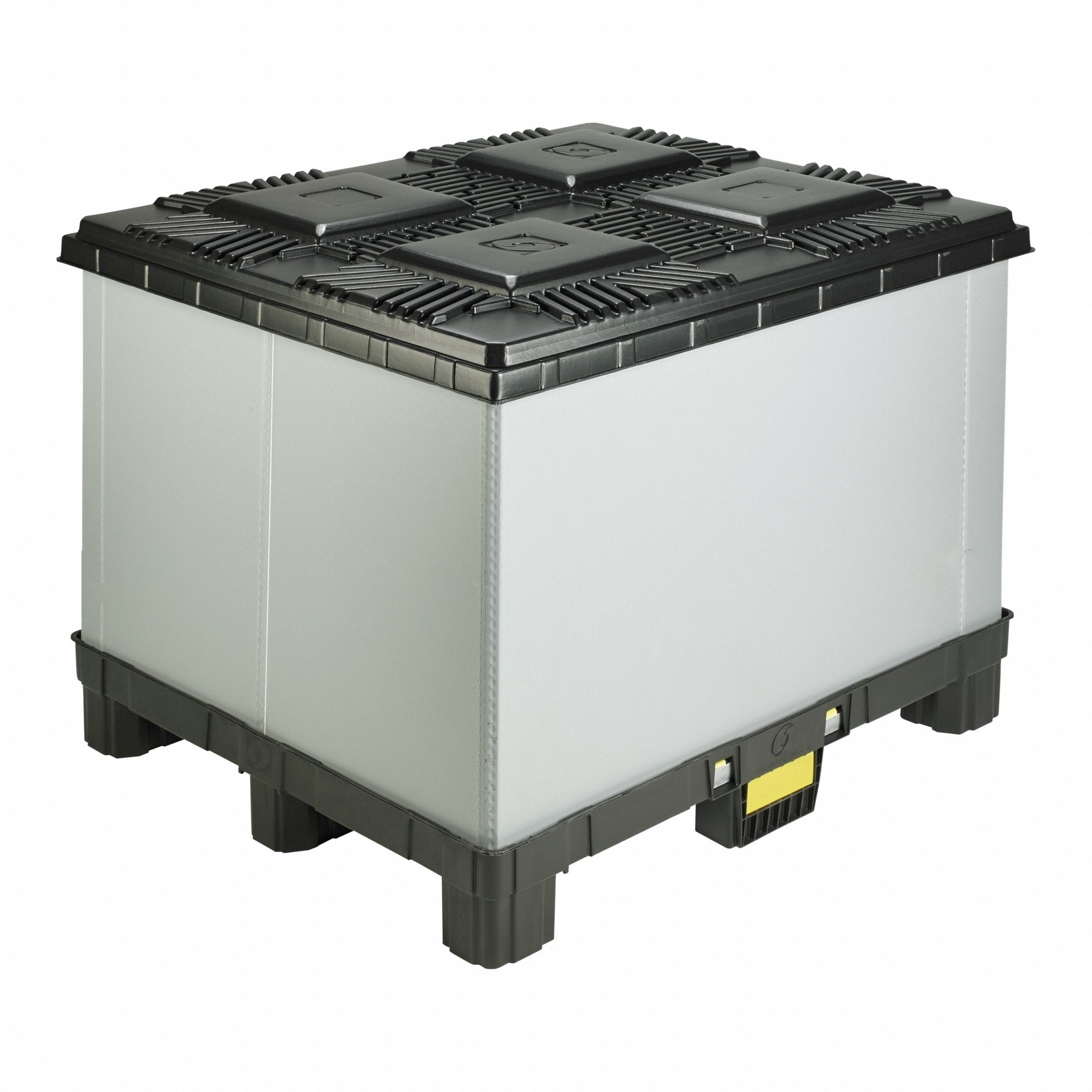 ORBIS, 48 in x 40 in x 27 in, Stacking Capable, Bulk Container - 877HZ2|OPTE4048-27 - Grainger