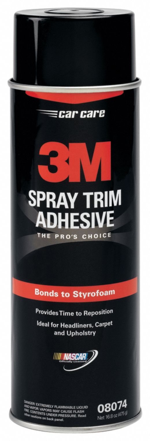3M, 08074, Vehicle Trim, Spray Adhesive - 2KVC7|08074 - Grainger