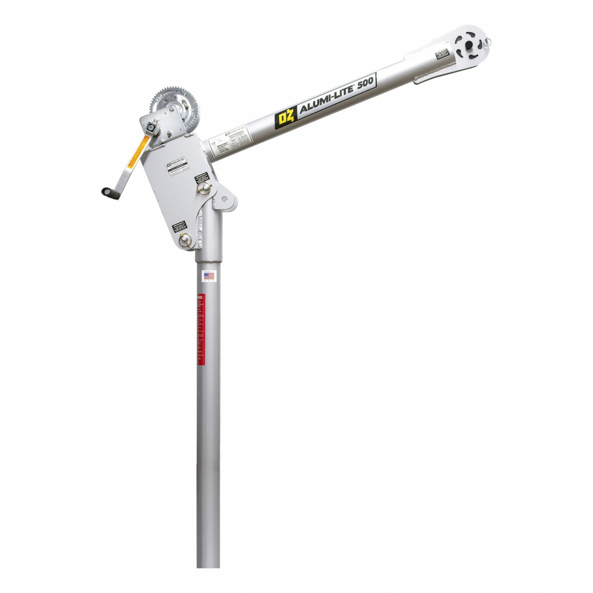 OZ LIFTING PRODUCTS, Aluminum, Manual, Davit Crane - 807EZ5|OZA500DAV ...