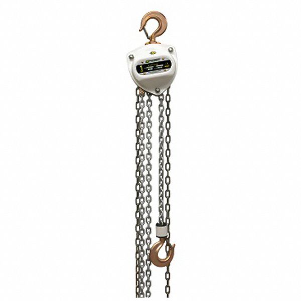 OZ LIFTING PRODUCTS SPARK RESISTANT CHAIN HOIST,2000 LB - Manual Chain ...