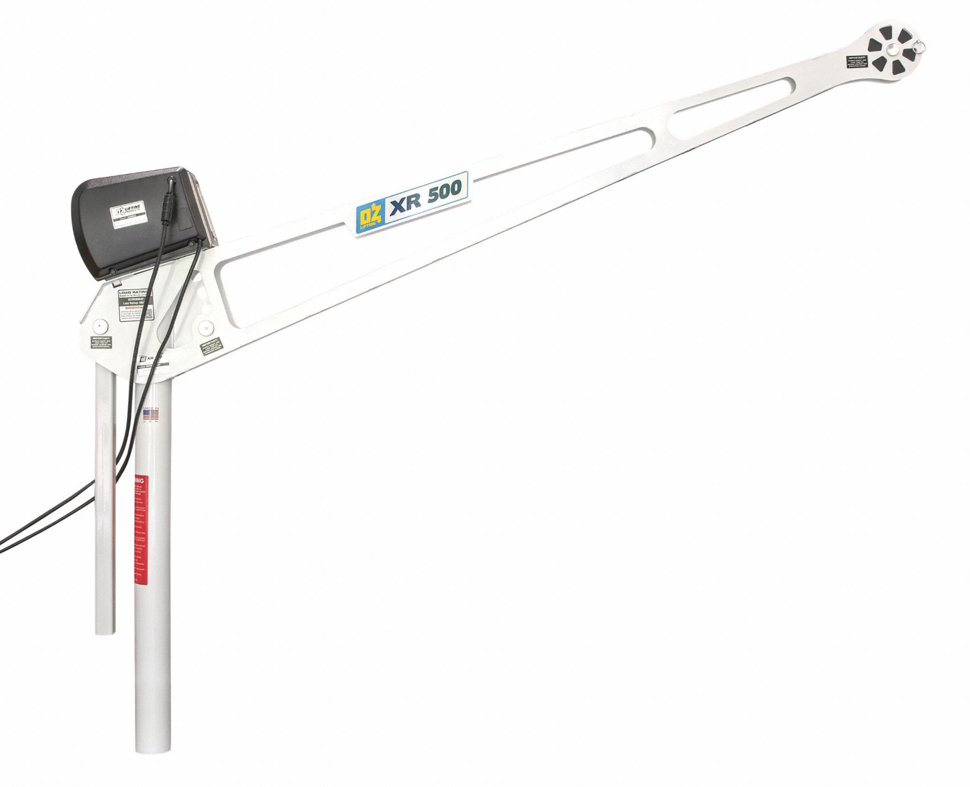 OZ LIFTING PRODUCTS, Steel, Electric, Davit Crane - 807F05|OZXR500DAV ...