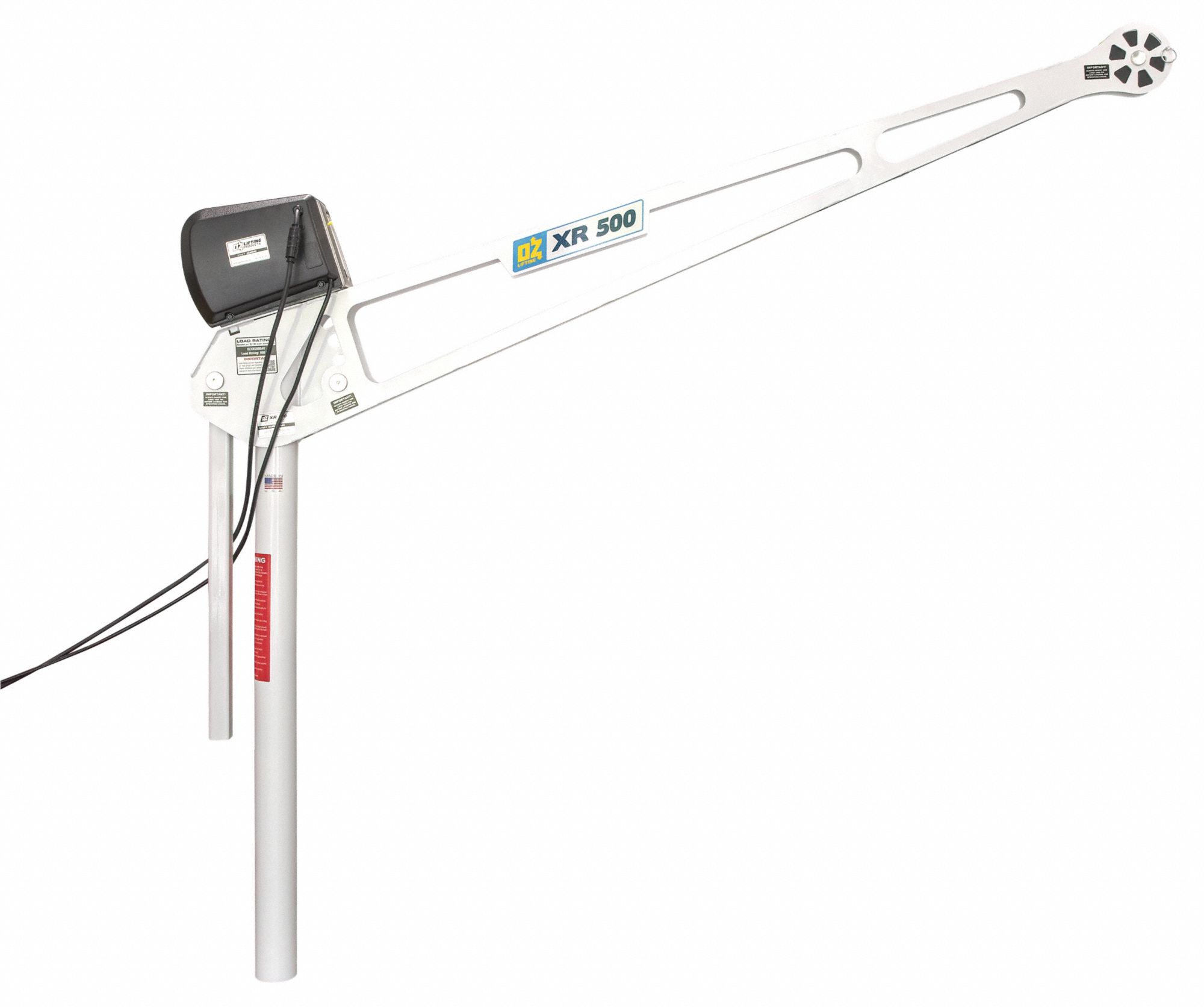 OZ LIFTING PRODUCTS, Steel, Electric, Davit Crane - 807F05|OZXR500DAV ...