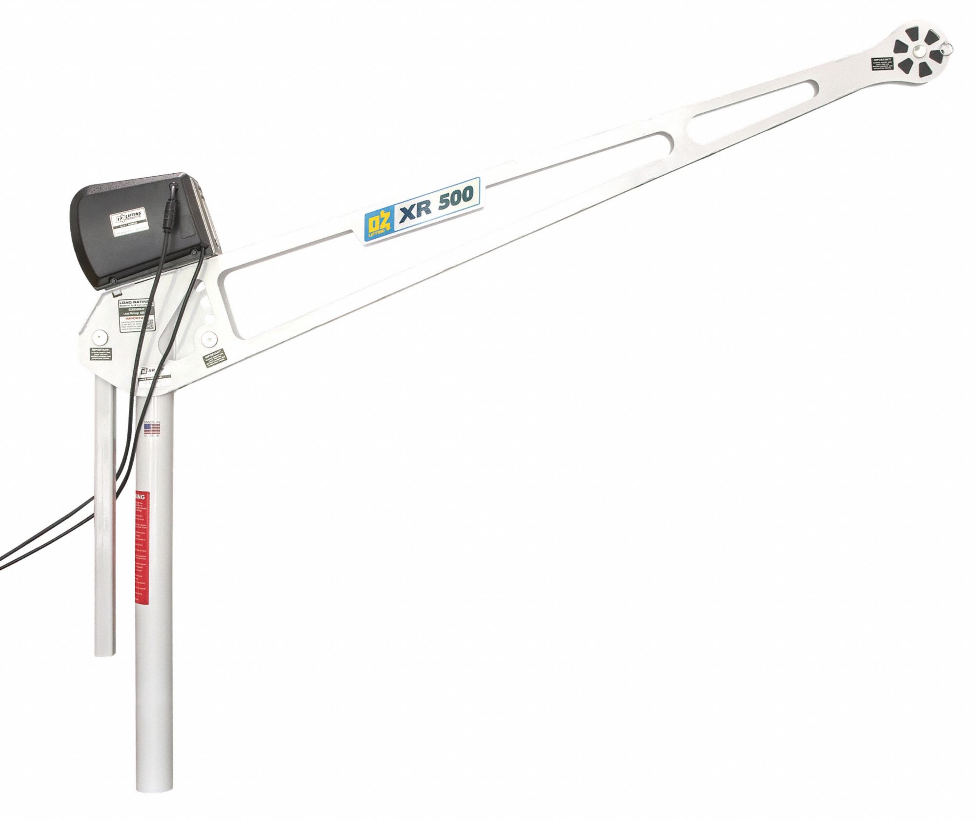 OZ LIFTING PRODUCTS, Steel, Electric, Davit Crane - 807F06|OZXR500DAV ...