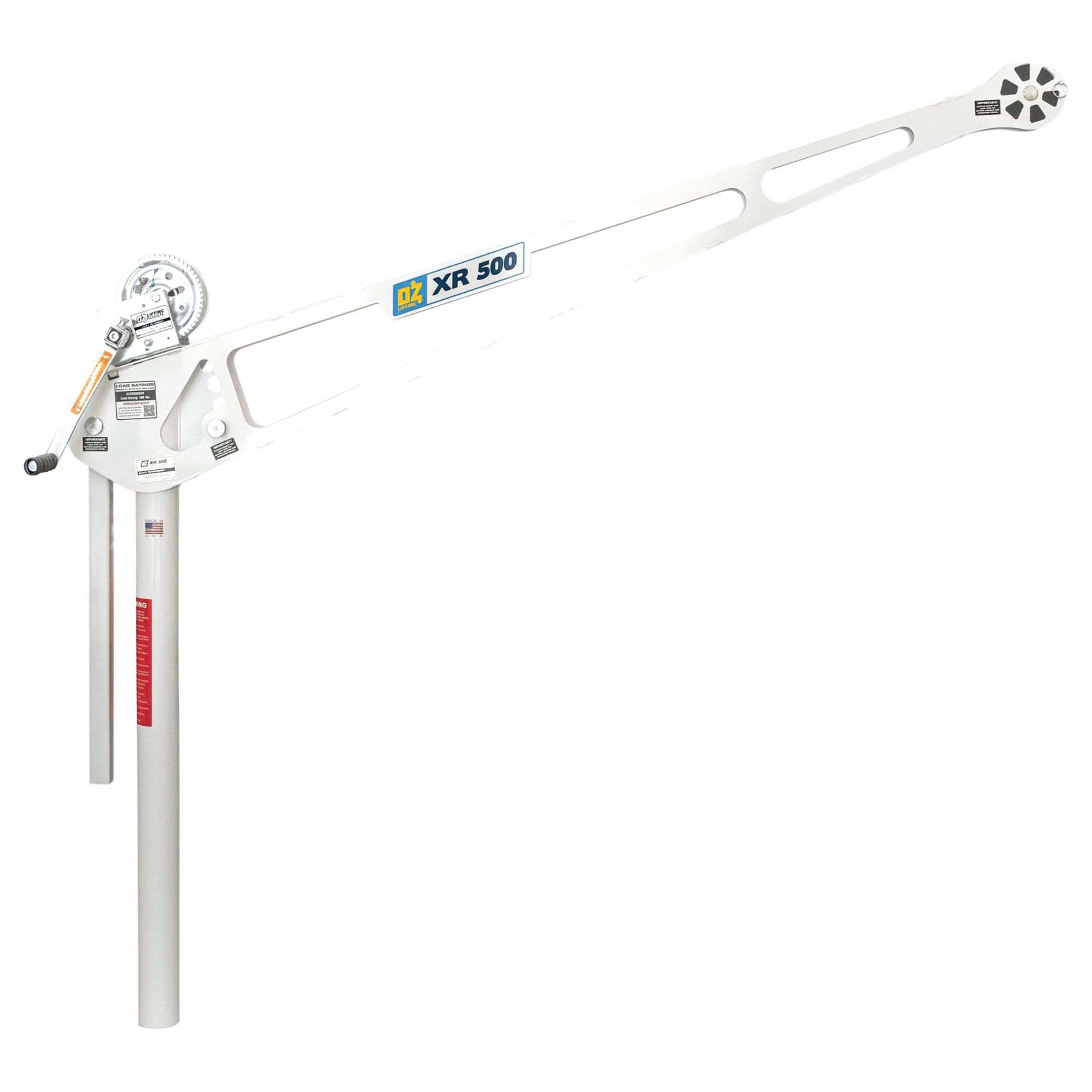 OZ LIFTING PRODUCTS, Steel, Manual, Davit Crane - 807F04|OZXR500DAV ...