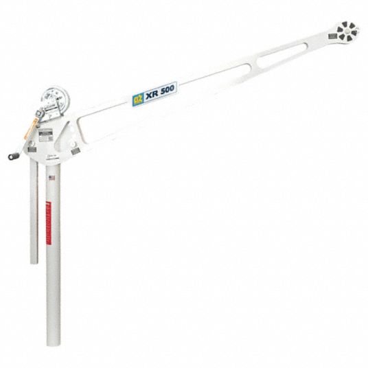 OZ LIFTING PRODUCTS, Steel, Manual, Davit Crane - 807F04|OZXR500DAV ...