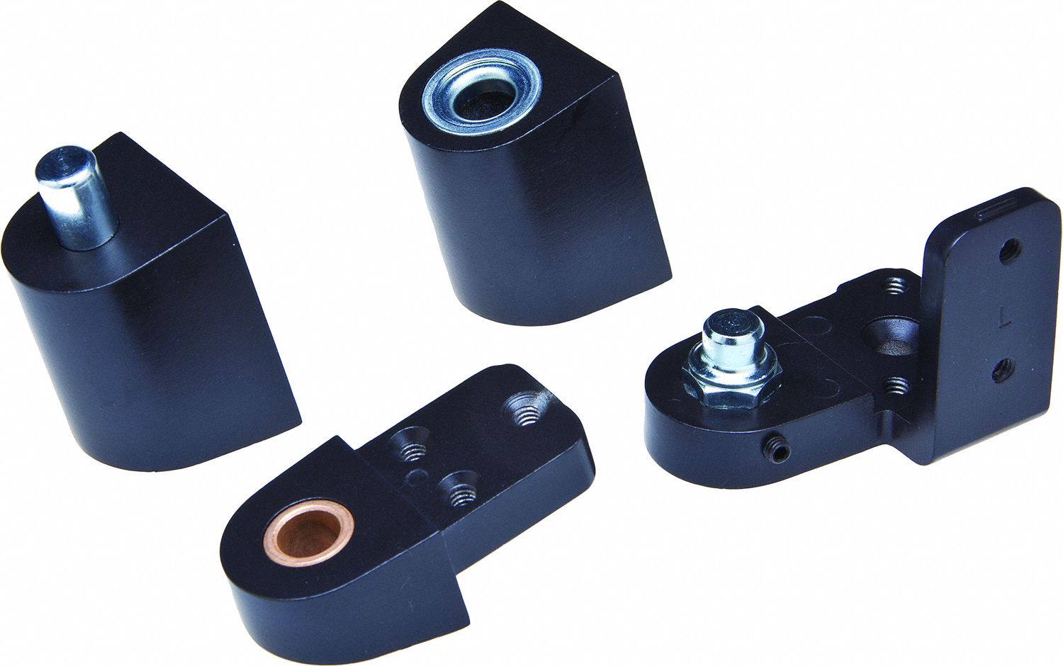 KABA ILCO, Aluminum, 2 11/16 in Leaf Ht, Pivot Hinge - 20VF28|IL-OP-15-LH-DU SETS - Grainger