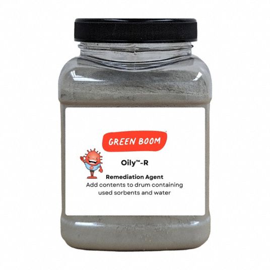 GREEN BOOM, 16 oz Container Size, Bottle, Oil-Eating Microbes - 820D13 ...