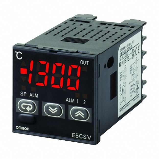 OMRON, E5CSV, 1/16 DIN Size, Temperature Controller - 811TJ4|E5CSV-R1KJ ...