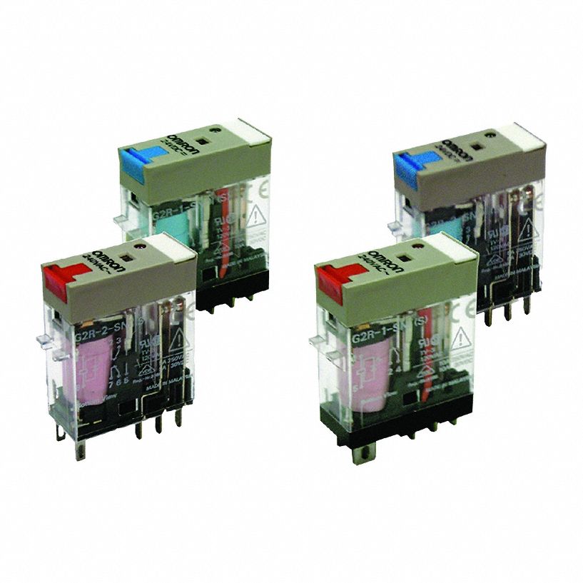 OMRON, 24V DC, 5 Pins/Terminals, General Purpose Relays - 811RZ8|G2R-1-SND DC24(S) - Grainger