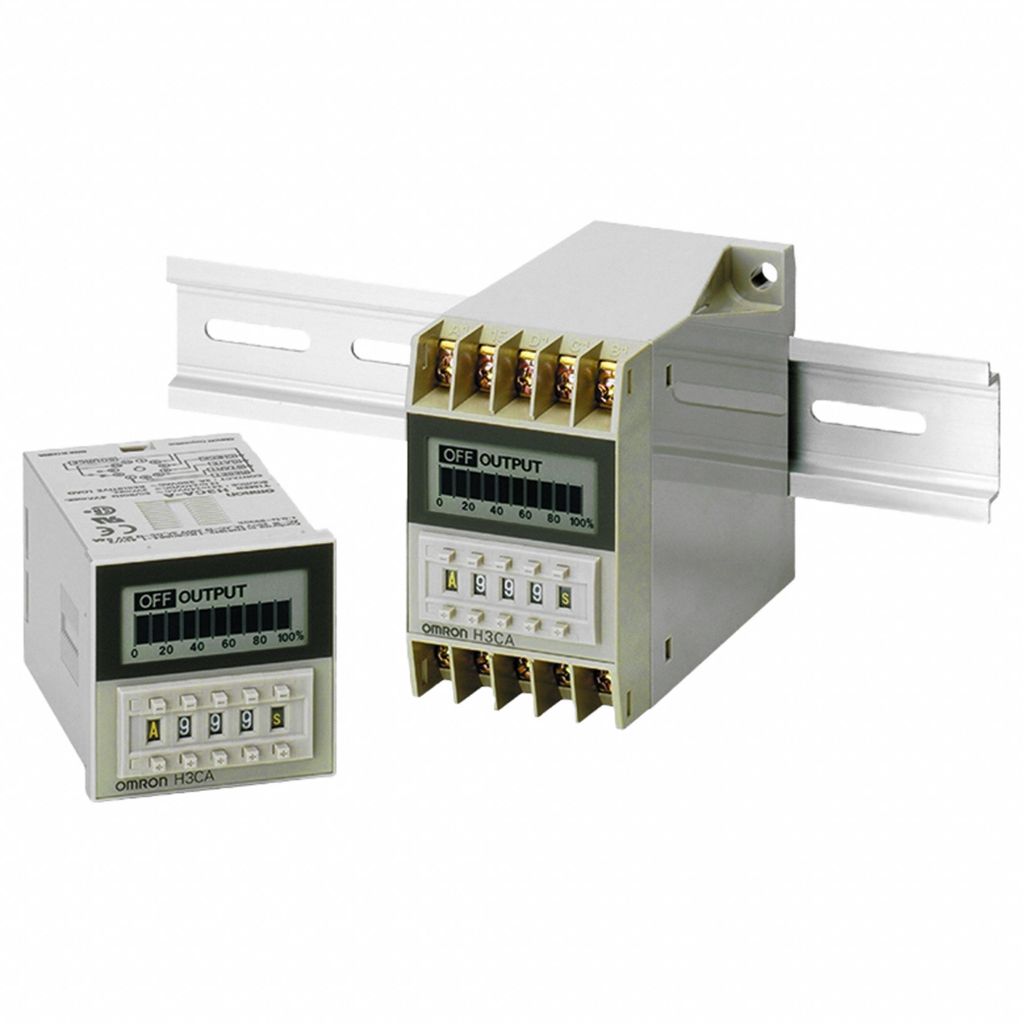 OMRON, Surface Relay Mounting, 24V DC, Solid State Timer - 811TK9|H3CA ...