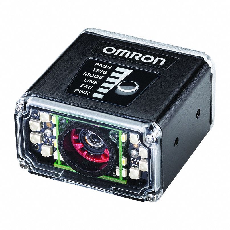 OMRON, Narrow Angle, Red Light, Barcode Reader - 809H88|V430-F000L12M ...
