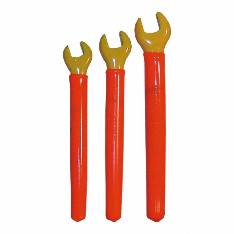 SALISBURY, Steel, 17 Tools, Open End Wrench Set - 814KD4|S241818 - Grainger