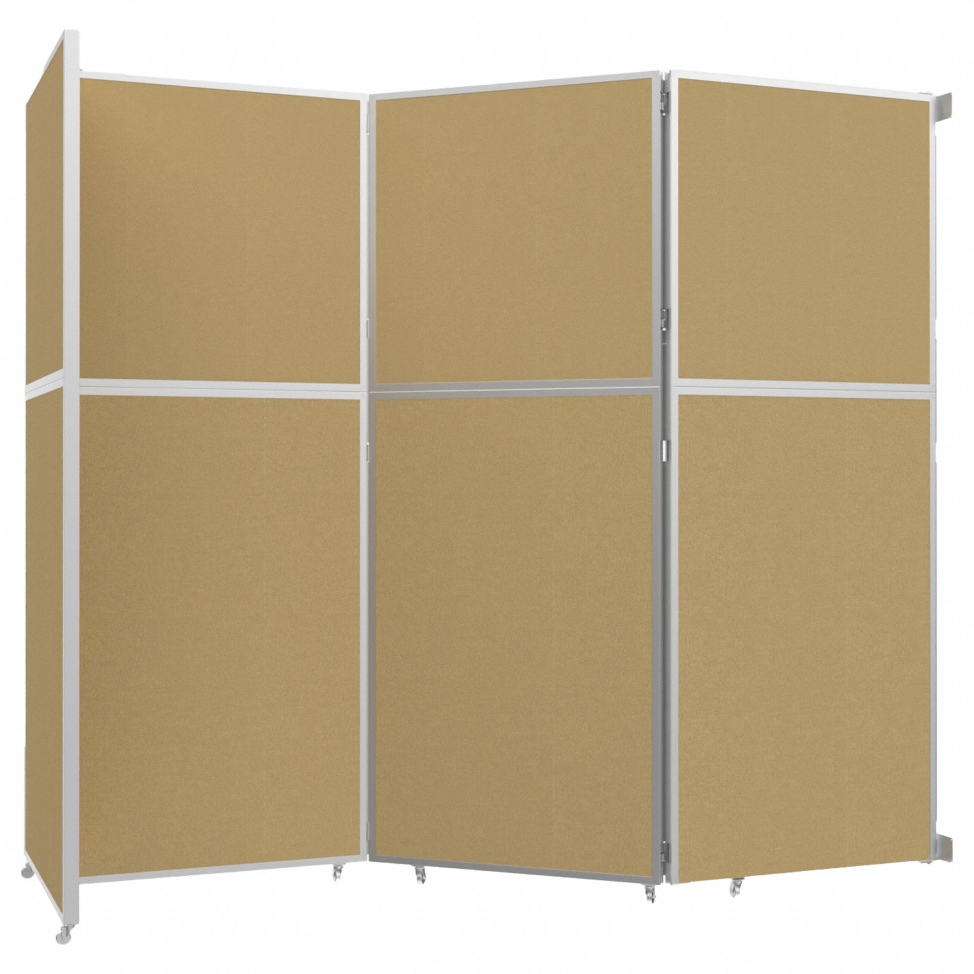 VERSARE, 3 Panels, Fabric Panel, Room Divider - 816WR7|1070301-1 - Grainger