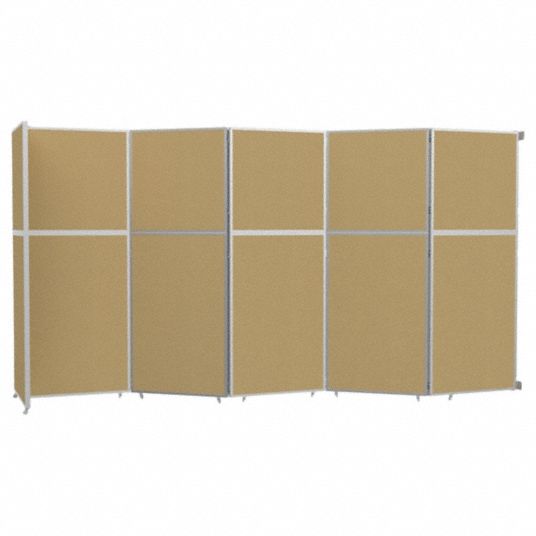 VERSARE, 5 Panels, Opaque, Room Divider - 816WT1|1070501-1 - Grainger