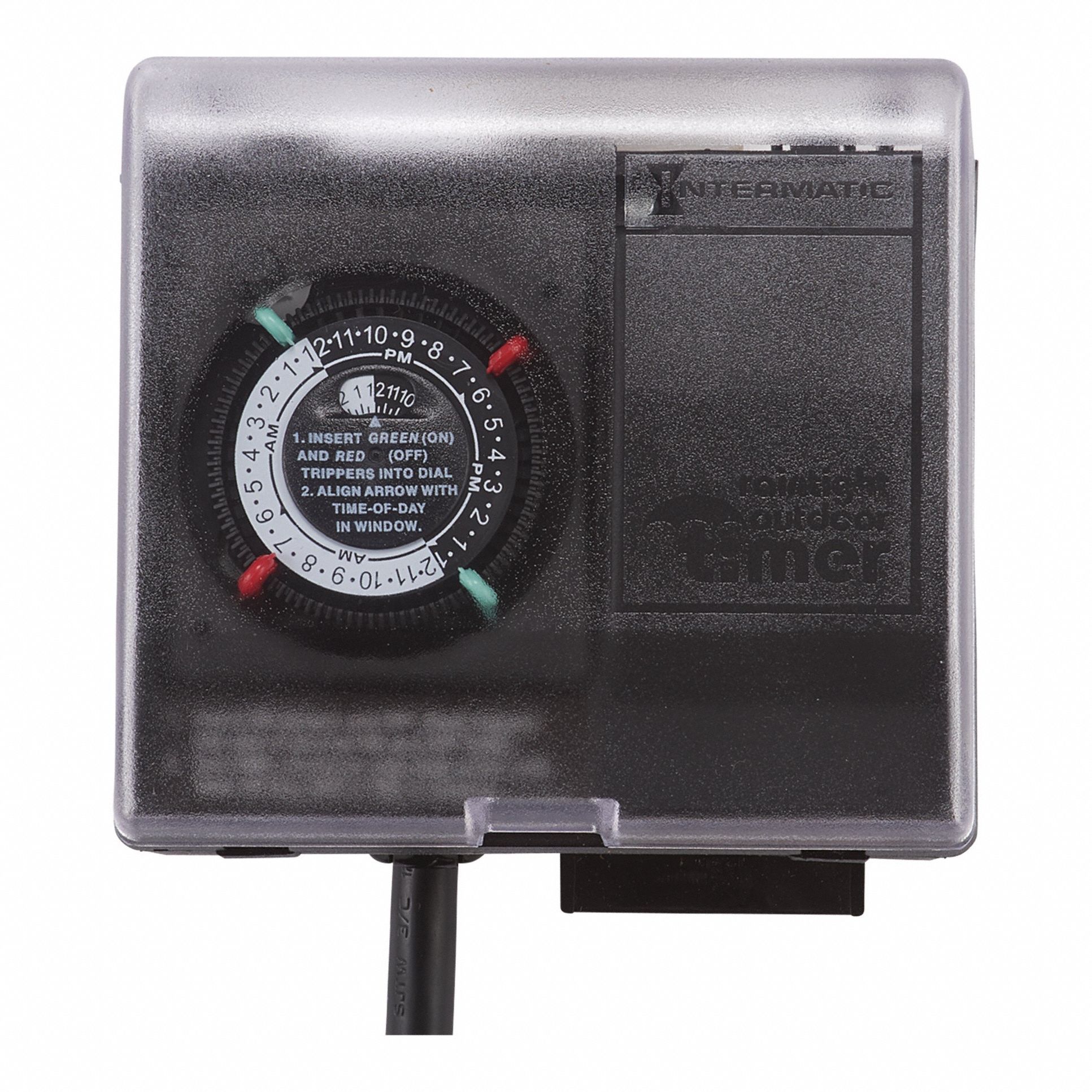 INTERMATIC, Mechanical, Outdoor, Plug-In Timer - 710N38|P1131 - Grainger