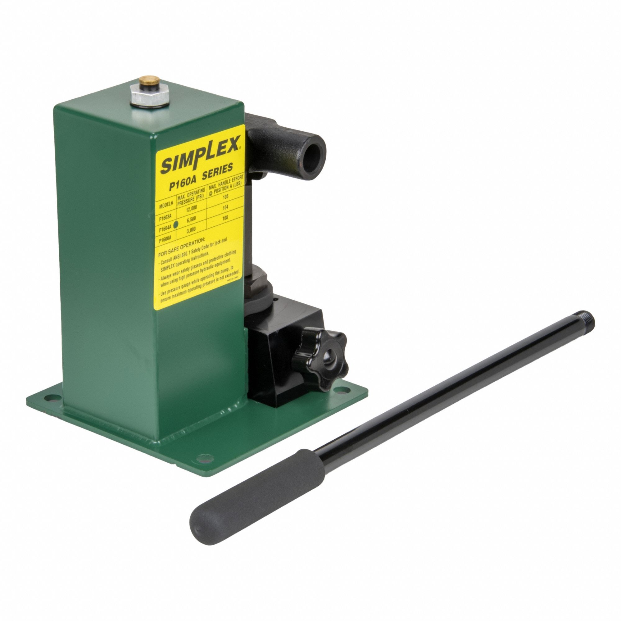 SIMPLEX, 1 Stages, Single Acting, Hand Pump - 825YD3|P1604A - Grainger