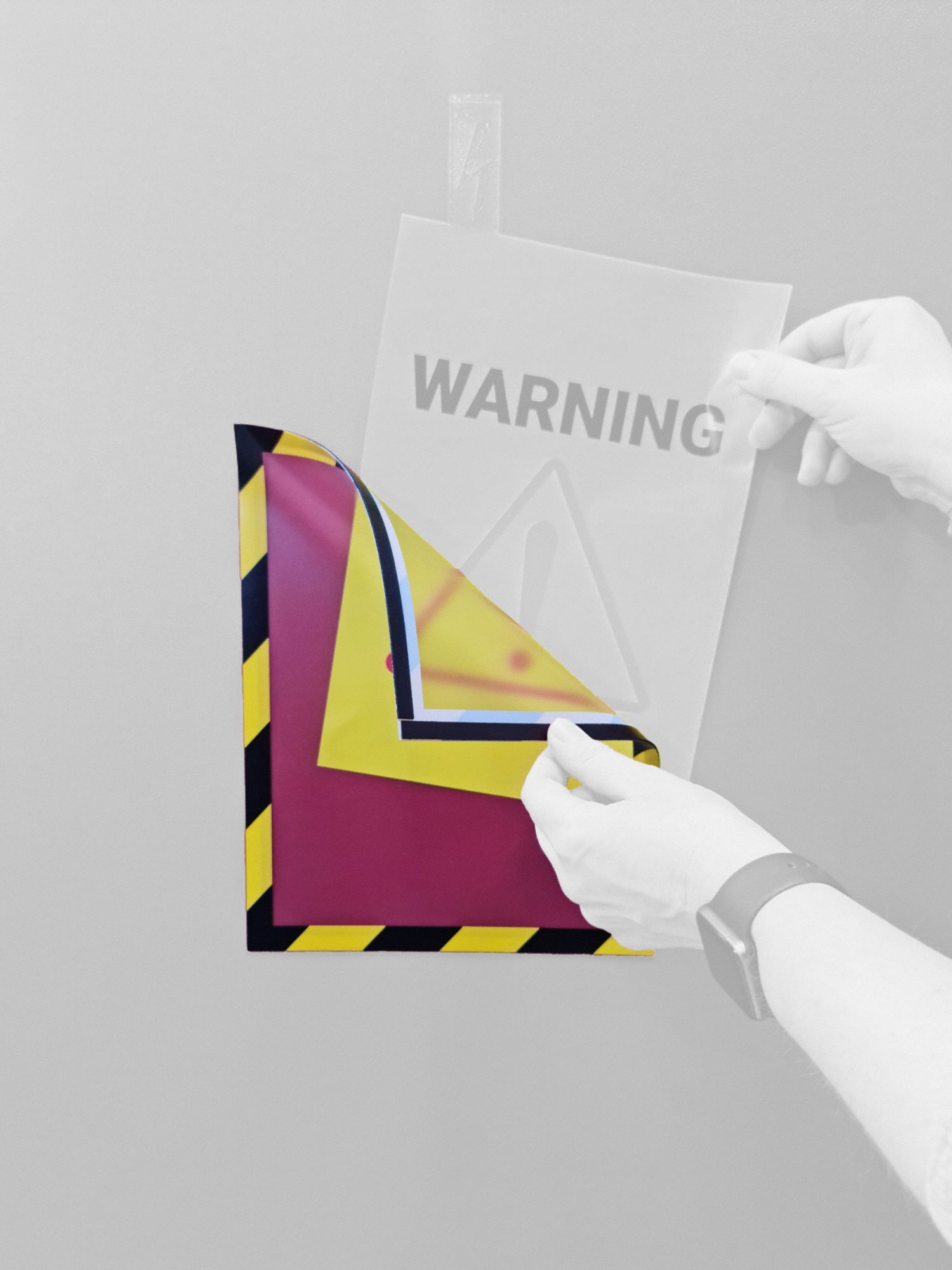 TARIFOLD, Magnetic Backing, PVC, Sign Holder - 823F27|P19630YELLOW ...