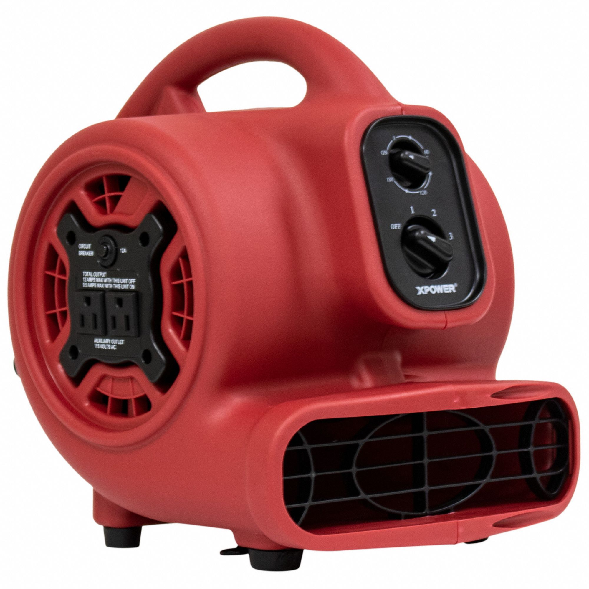 925 cfm, Fixed Frame, Air Mover - 799H67|P-230AT-Red - Grainger