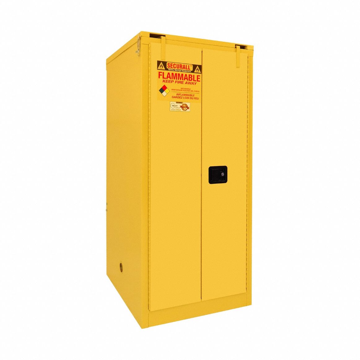 SECURALL, Std, 120 gal, Flammable Paint/Ink Cabinet - 881WL7|P3120 ...