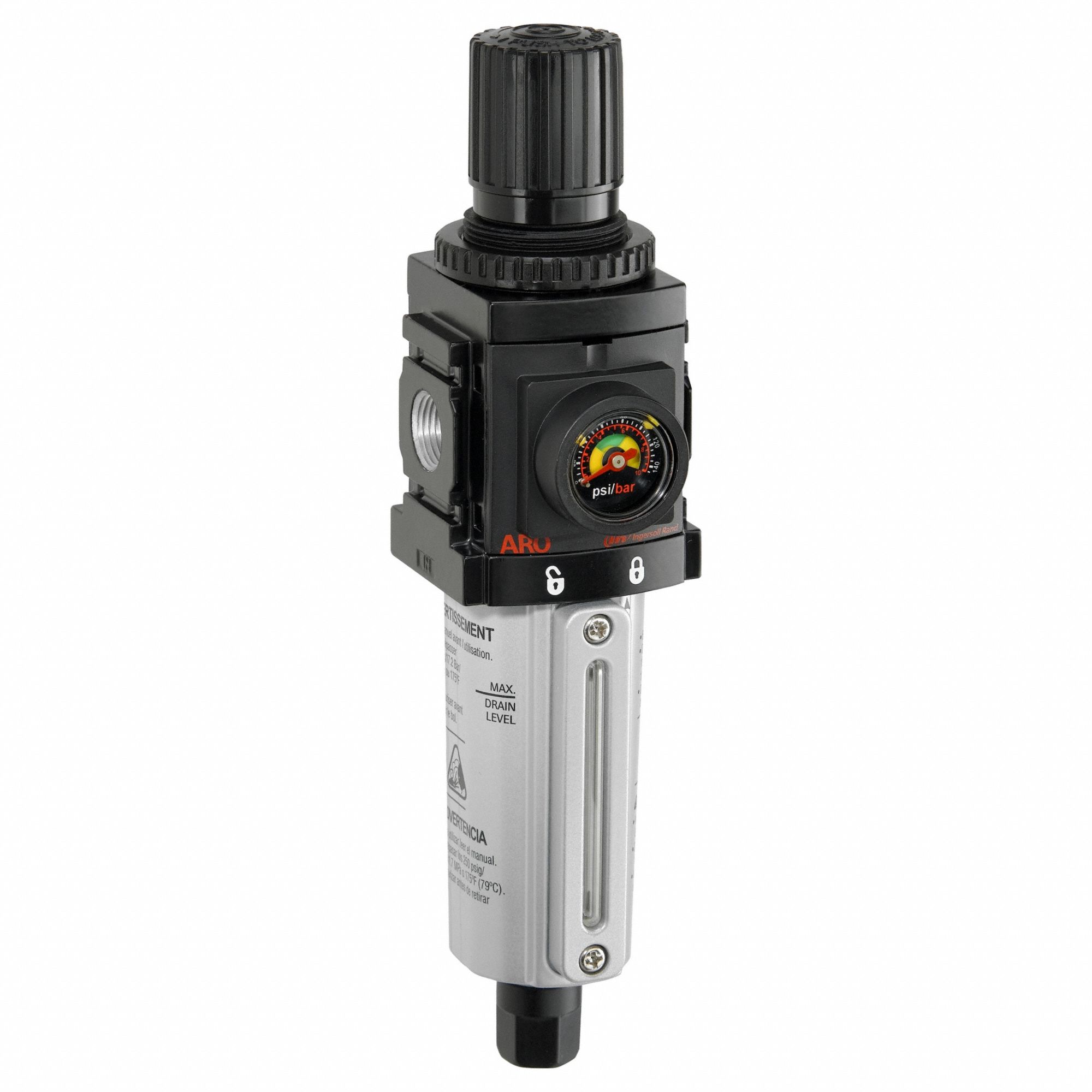 ARO, Series 1500 Series, 1/4 in NPT, FRL Piggyback - 342DN0|P39224-614 ...