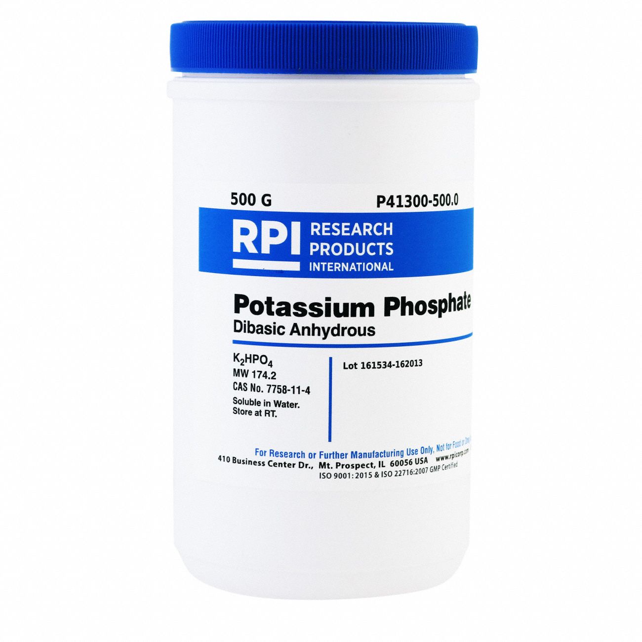Lab, 500 g, Potassium Phosphate - Dibasic - Anhydrous - 30UA24|P41300 ...
