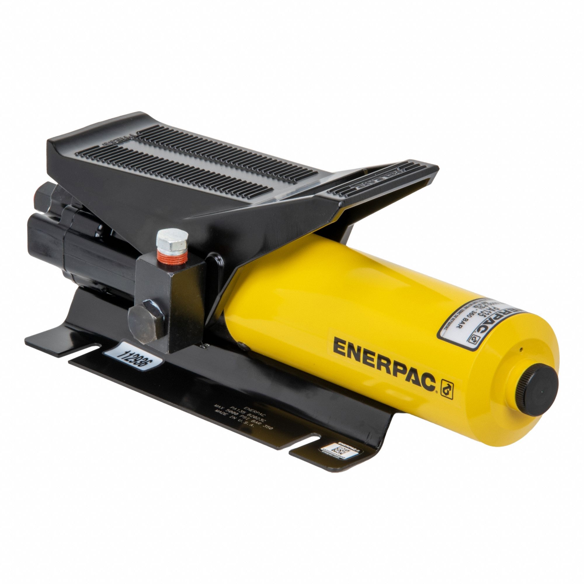 ENERPAC, 5,000 psi Max. Op Pressure, 37 cu in Reservoir Capacity, Air ...