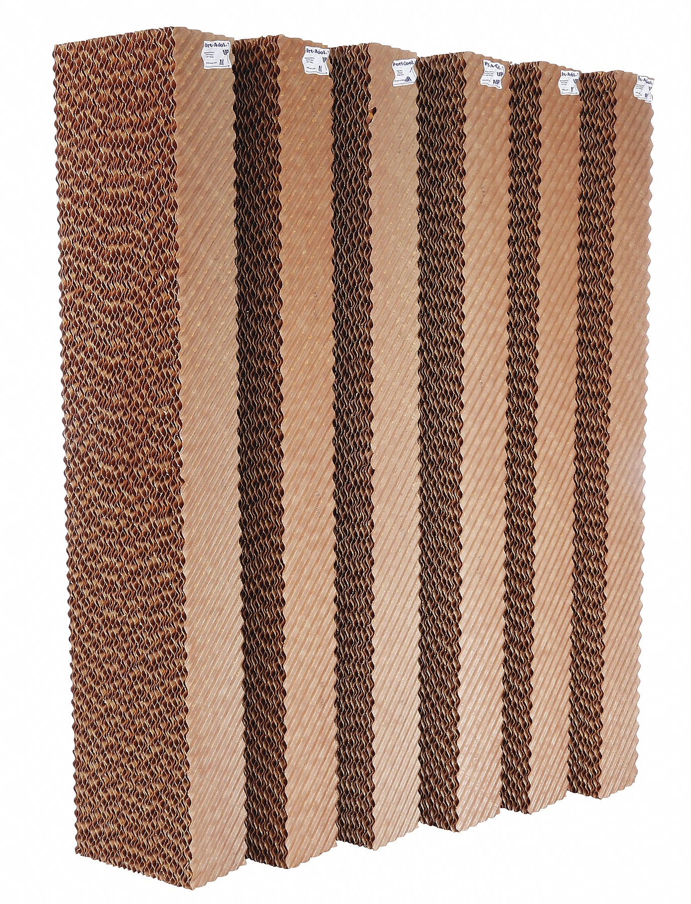 PORTACOOL EVAPORATIVE COOLING MEDIA, KRAFT PAPER, 122 27/64X60X6 IN, 6 ...