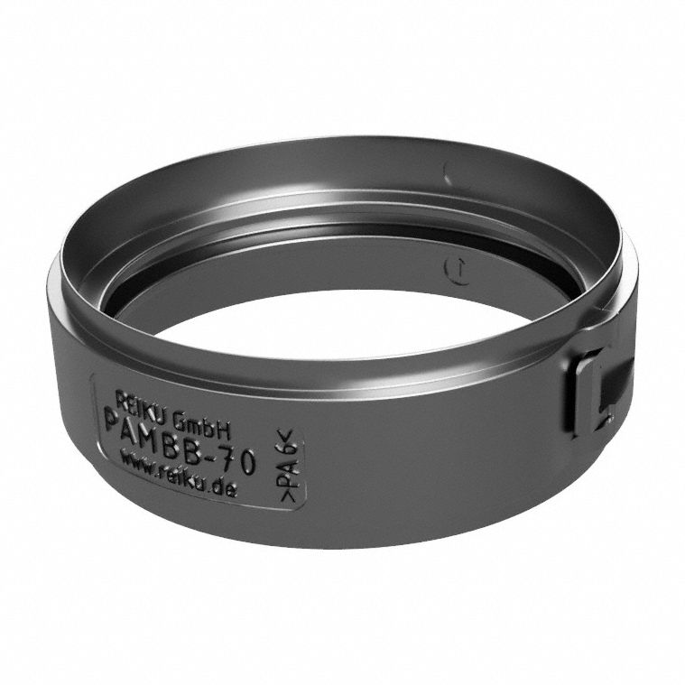 REIKU Mordaza Media,Negro,Poliamida - 30PP93 | PAMBB-70 - Grainger México