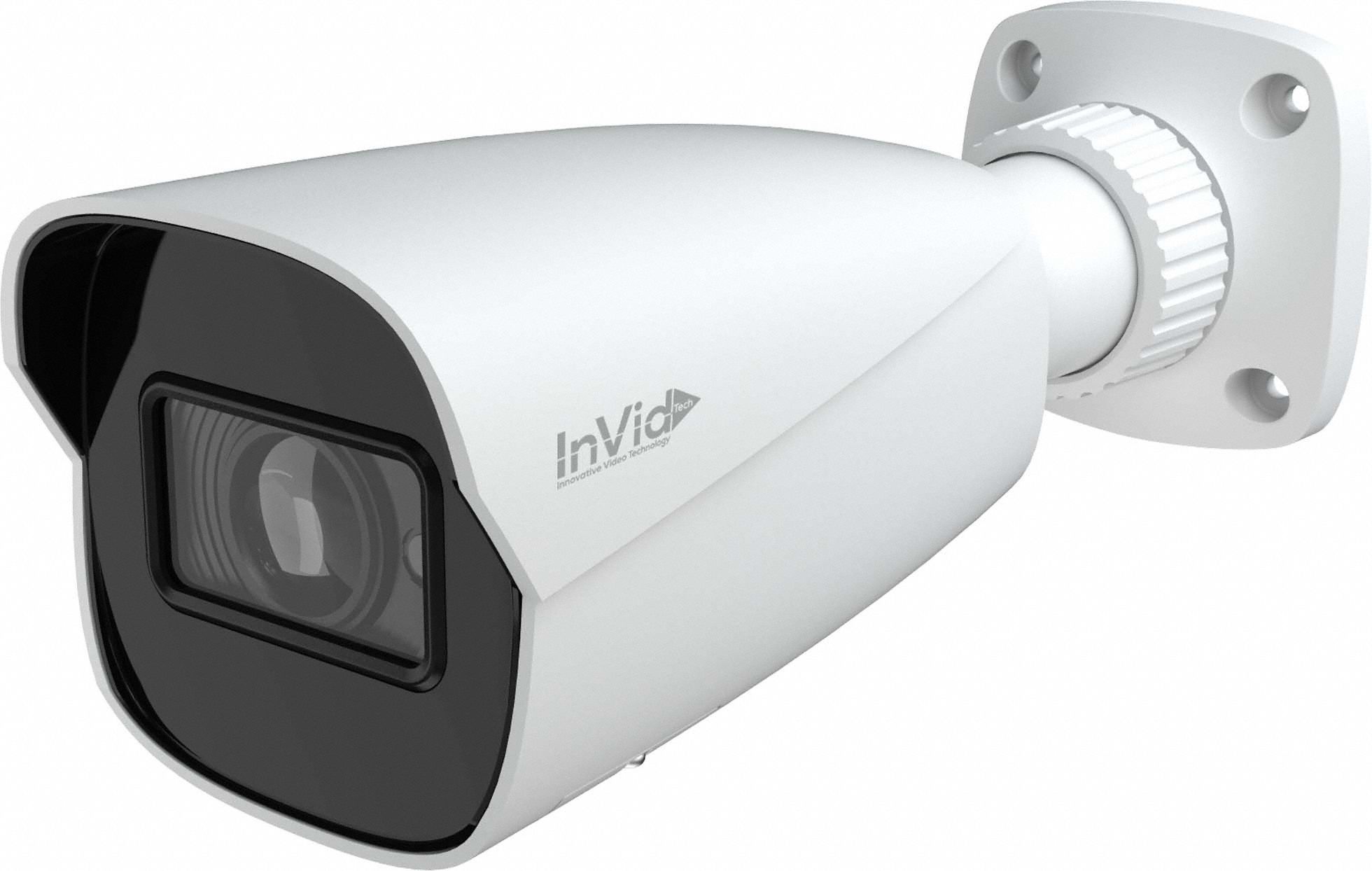 INVID TECH, Bullet, Fixed, IP Camera - 61KR63|PAR-P5BIRA2812-LC - Grainger