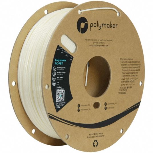 POLYMAKER, PC/PBT, 1.75 mm, 3D Printing Filament - 846W64|PC05002 ...