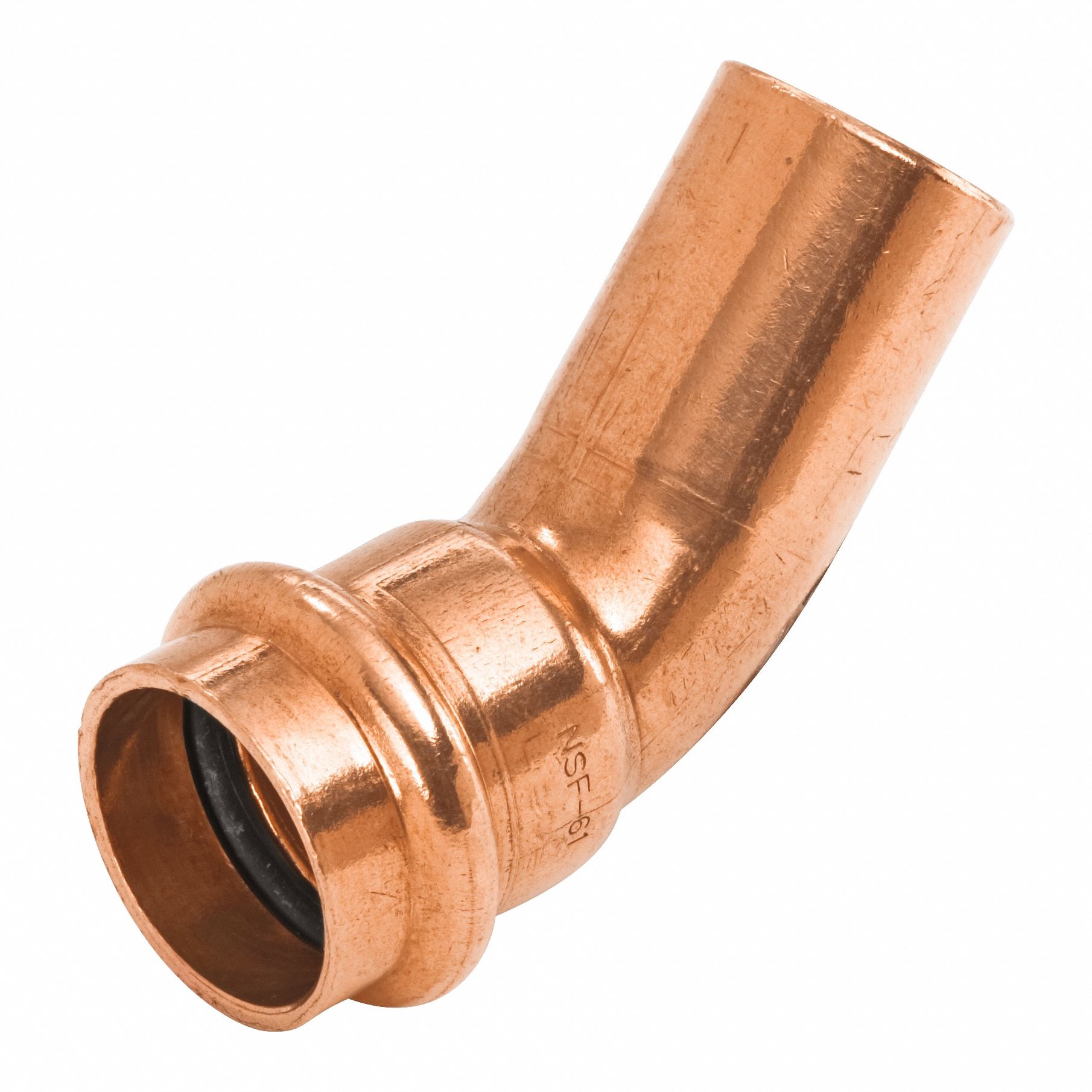 NIBCO, 45° Elbow, 2 in CTS x 2 in CTS size, Crimp Fitting Elbow ...