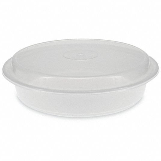 PACTIV, Plastic, 1 Compartments, Disposable Carry-Out Food Container ...