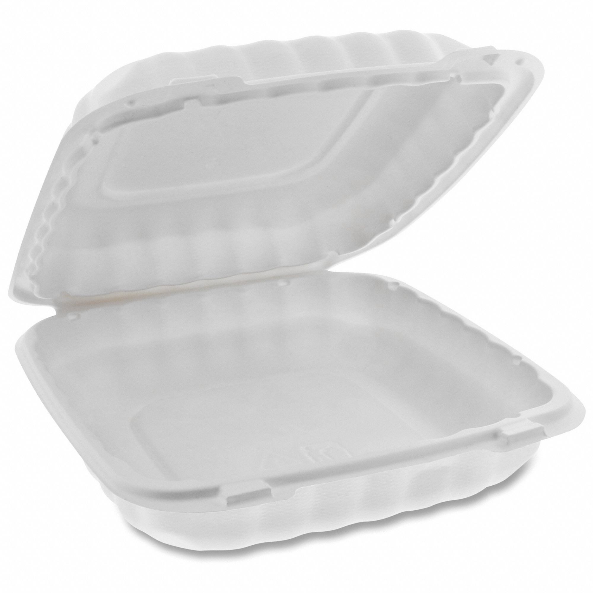 PACTIV, Plastic, 1 Compartments, Disposable Carry-Out Food Container ...