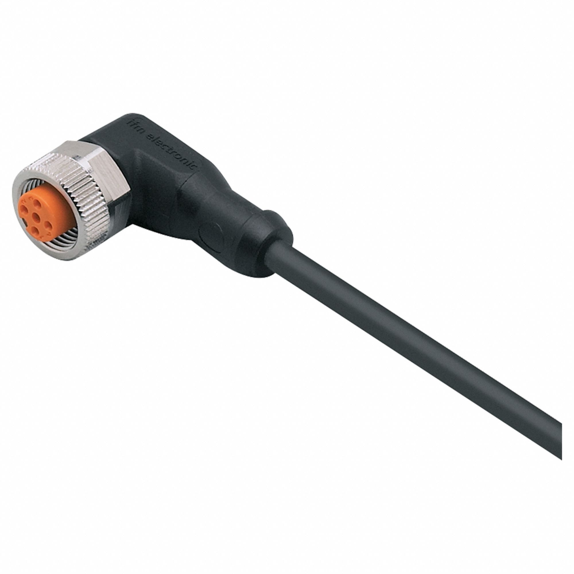 M12 Female Bare Wire, 5 Pins, Single-Ended Cordset - 801T56|EVC008 ...