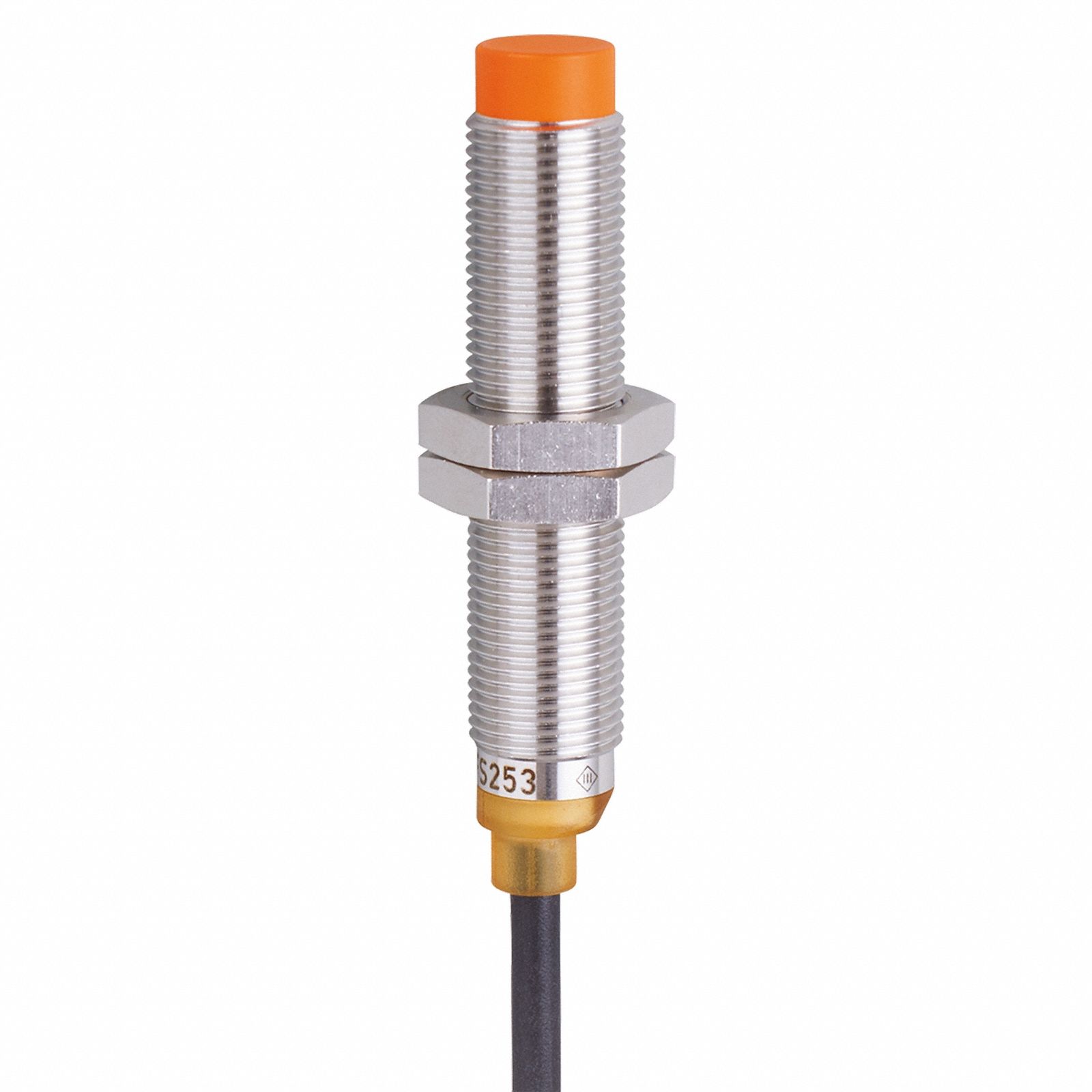 IFM, Non-Terminated Cable, Unshielded, Inductive Cylindrical Proximity Sensor - 40KH39|IFS253 ...