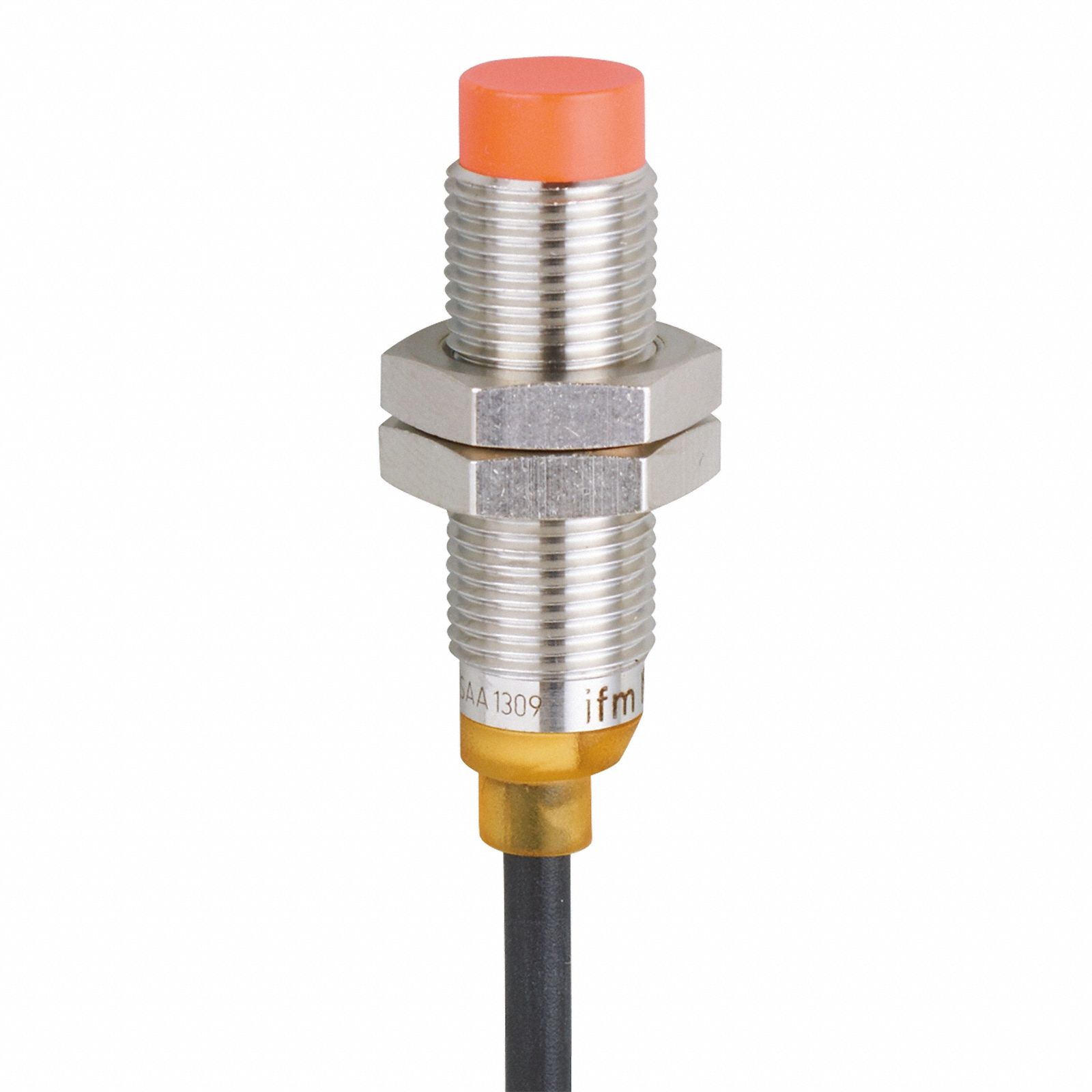 IFM, Non-Terminated Cable, Unshielded, Inductive Cylindrical Proximity Sensor - 40KH76|IFS259 ...