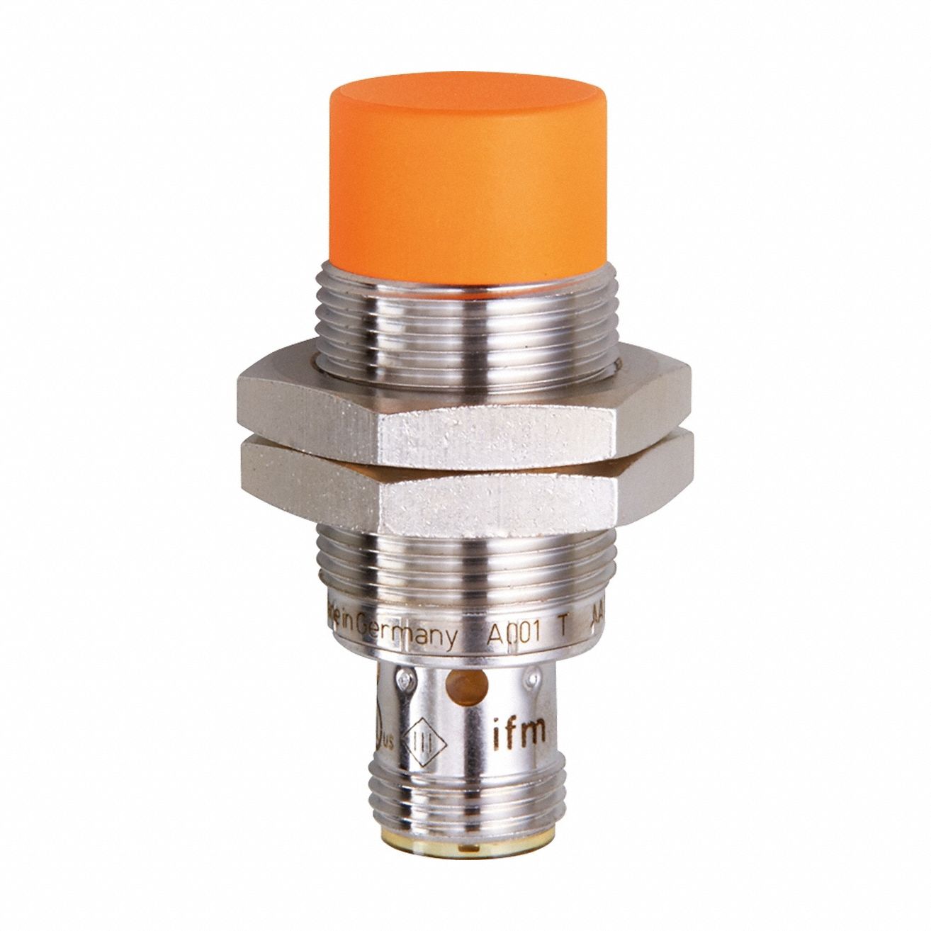 IFM, Built-in Connector, Unshielded, Inductive Cylindrical Proximity Sensor - 40KH61|IGS237 ...