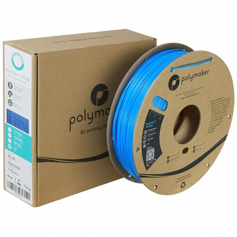 POLYMAKER, PolyFlex, TPU, 3D Printing Filament - 846W74|PD01011 - Grainger