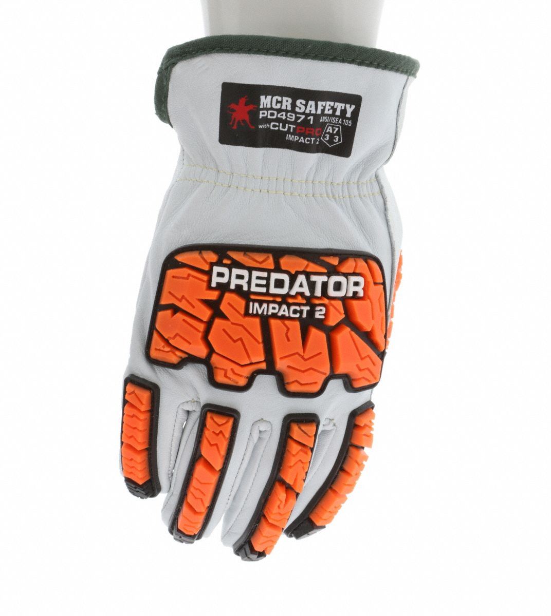 Leather Gloves - 870LU4|PD4971XL - Grainger