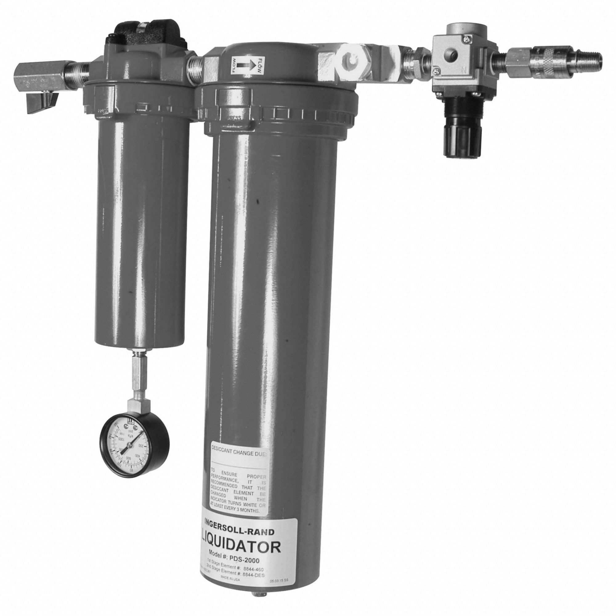 ARO, 2-Stage, 1/2 in NPT, Drier System - 342FL6|PDS-2000 - Grainger