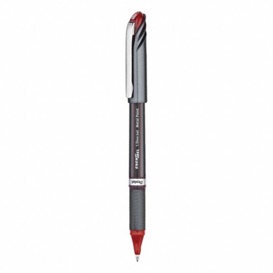 PENTEL, EnerGel NV®, Red, Pen Set - 848TH0|BL30-B - Grainger