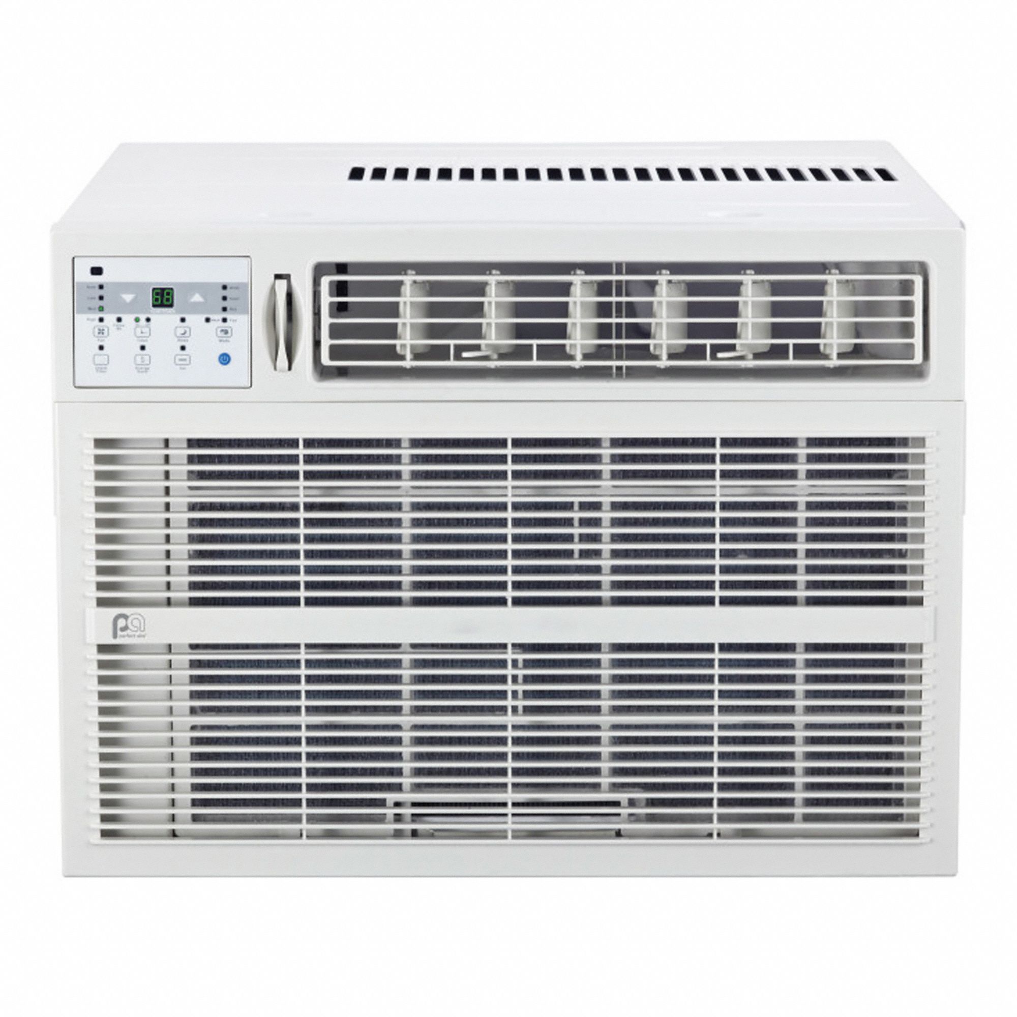 PERFECT AIRE WINDOW AIR CONDITIONER,WHITE,14 3/4 IN H - 3767 ...
