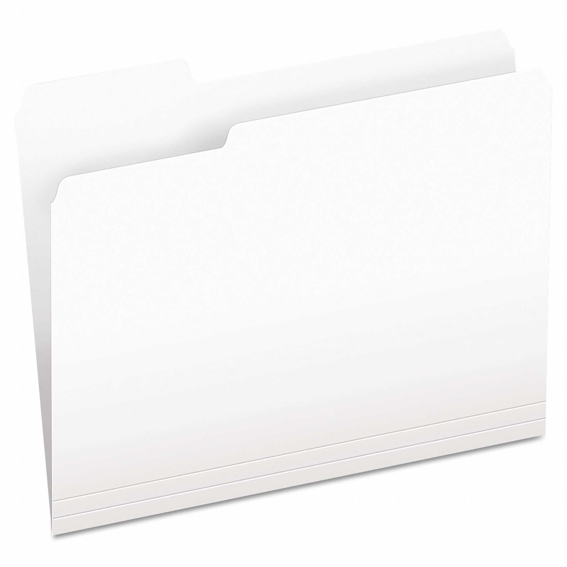 8 1/2 in Ht, 11 in Wd, File Folders - 23K774|PFX15213WHI - Grainger