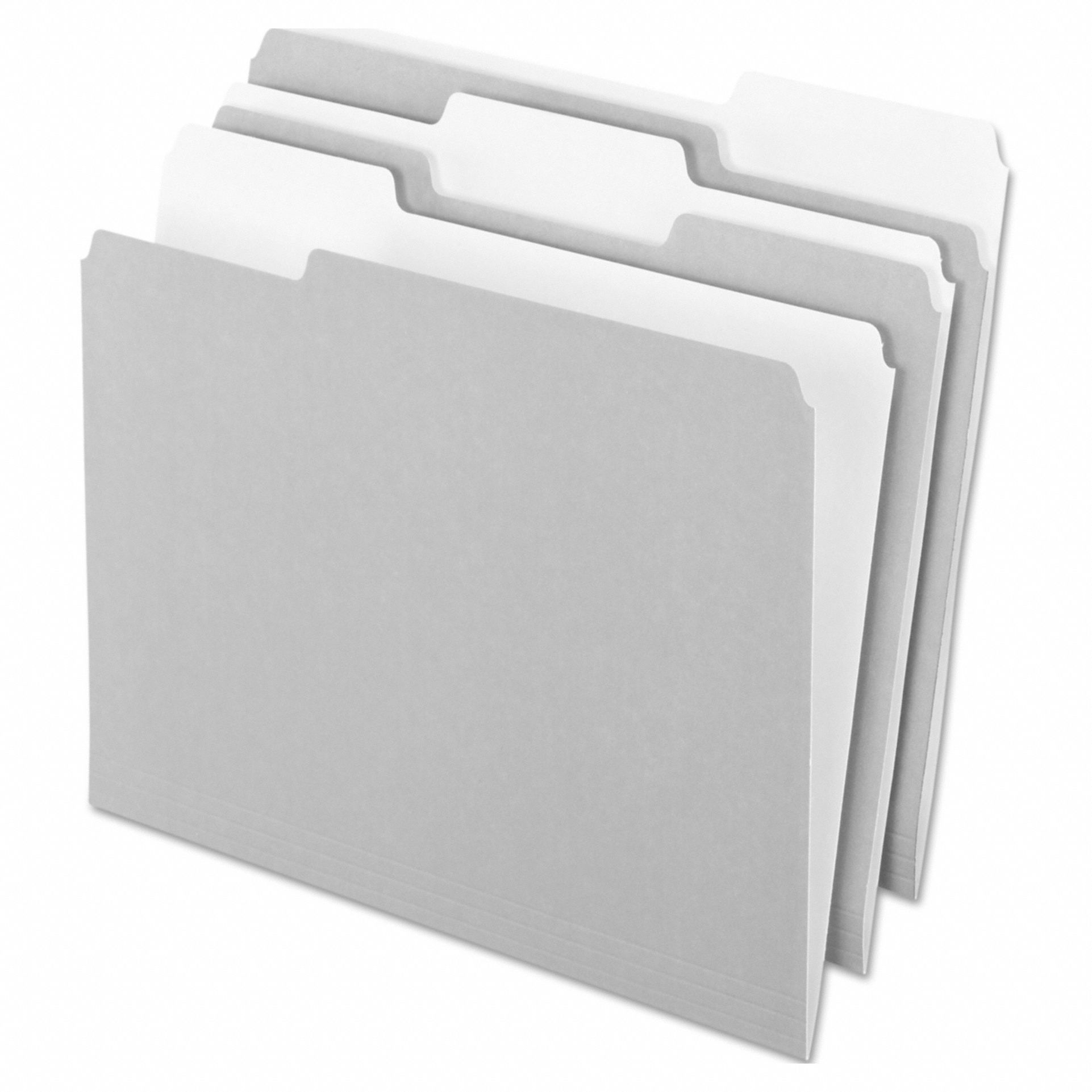 8 1/2 in Ht, 11 in Wd, File Folders - 23K677|PFX421013GRA - Grainger
