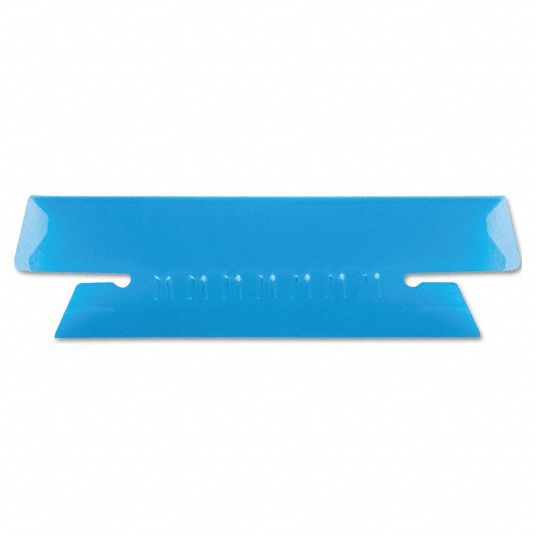 5 in Ht, 3 1/2 in Wd, Index Tabs - 23K754|PFX4312BLU - Grainger