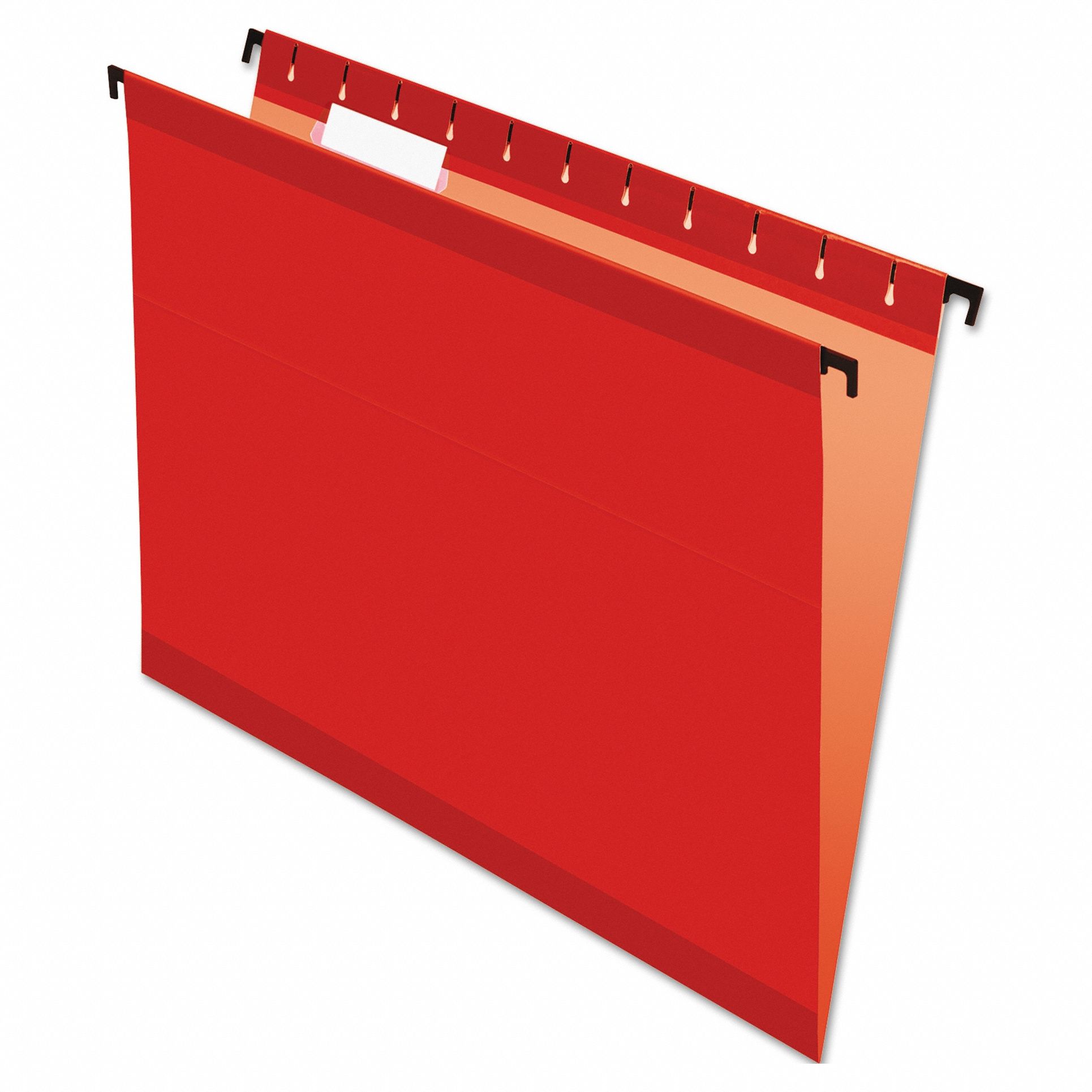 8 1/2 in Ht, 11 in Wd, Hanging File Folders - 23K887|PFX615215RED ...