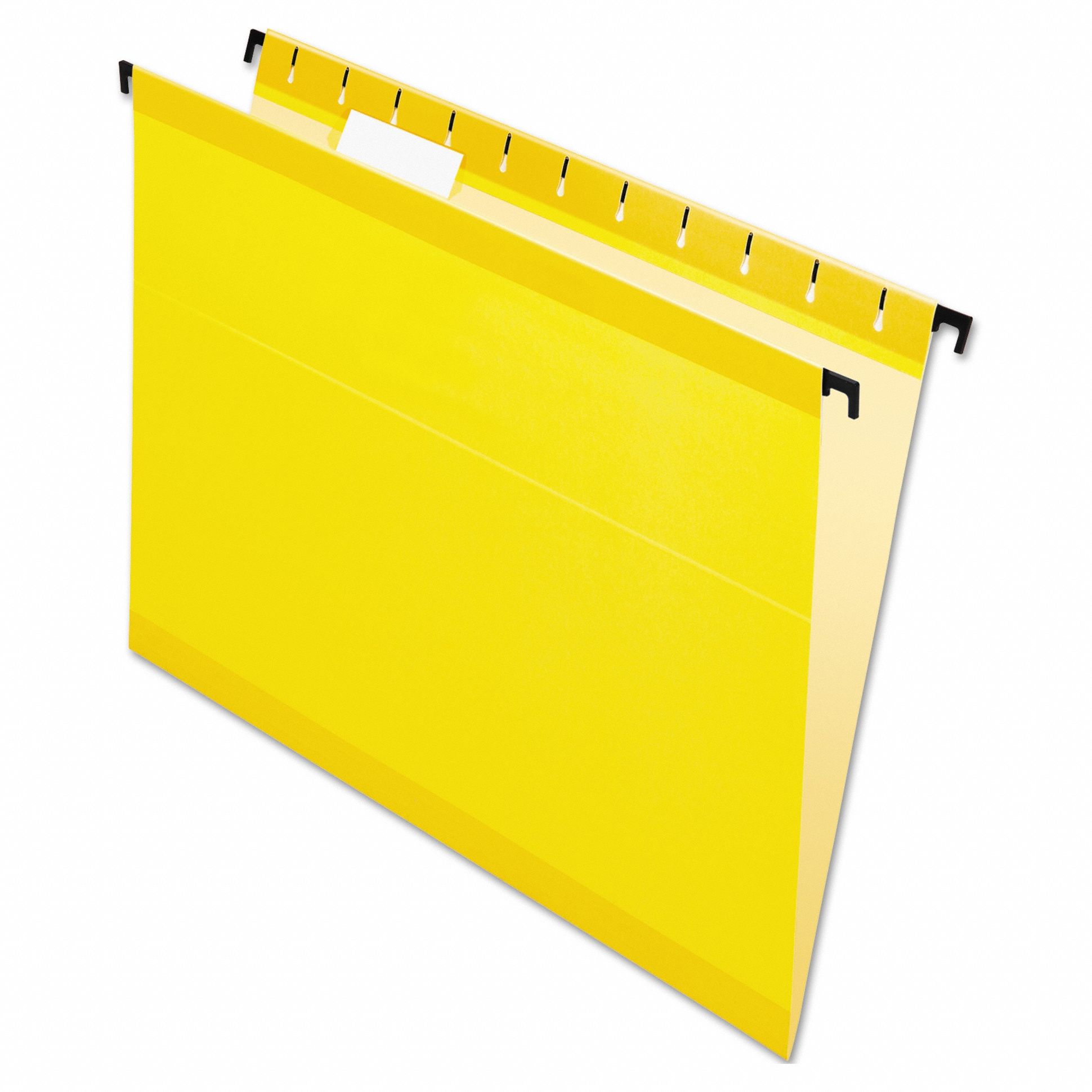 8 1/2 in Ht, 11 in Wd, Hanging File Folders - 23K885|PFX615215YEL ...