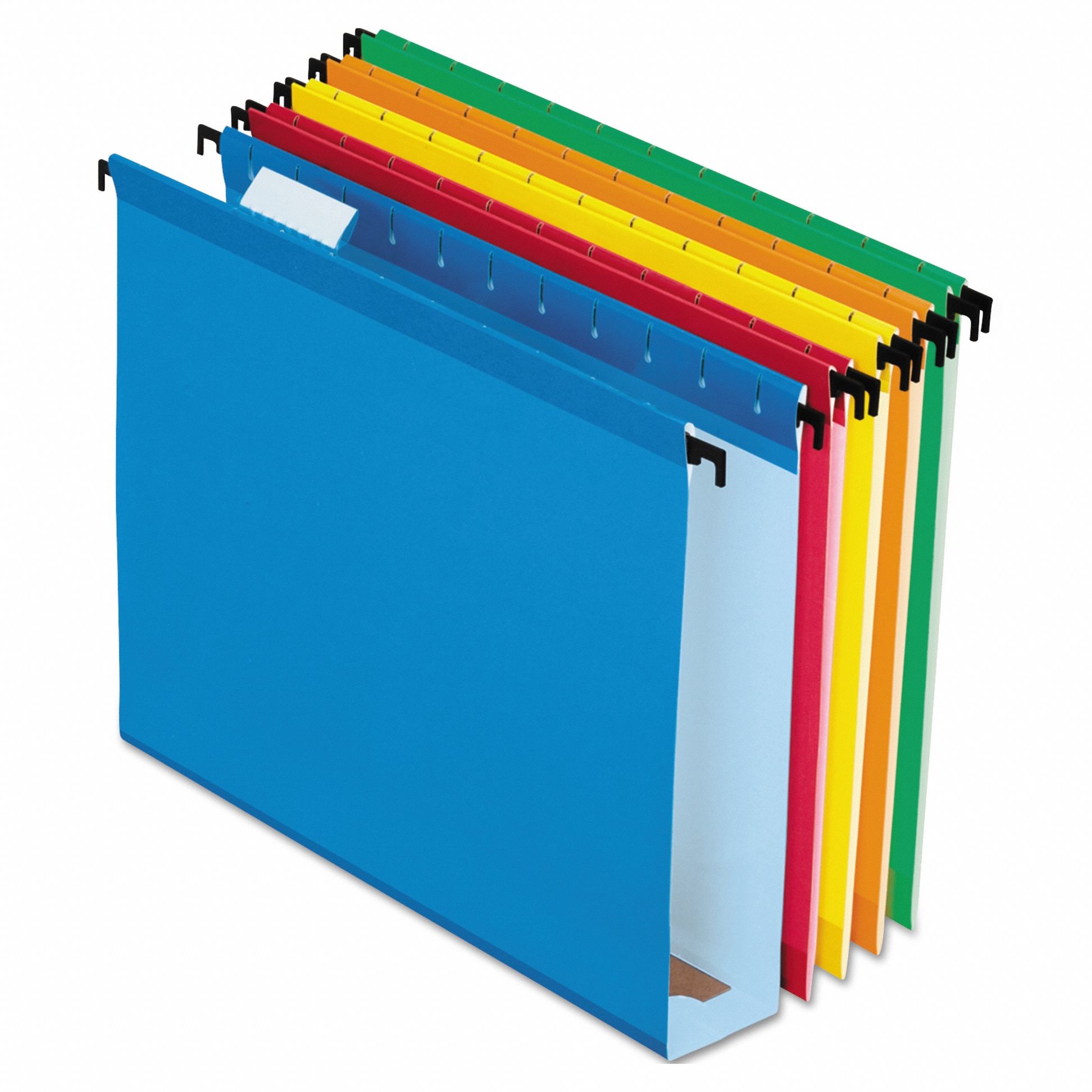8 1/2 in Ht, 11 in Wd, Hanging File Folders - 23K882|PFX6152X2ASST ...