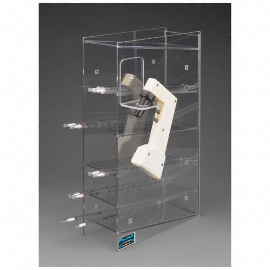4 7/8 in Overall Wd, 18 3/4 in Overall Ht, Serological Pipette Holder ...