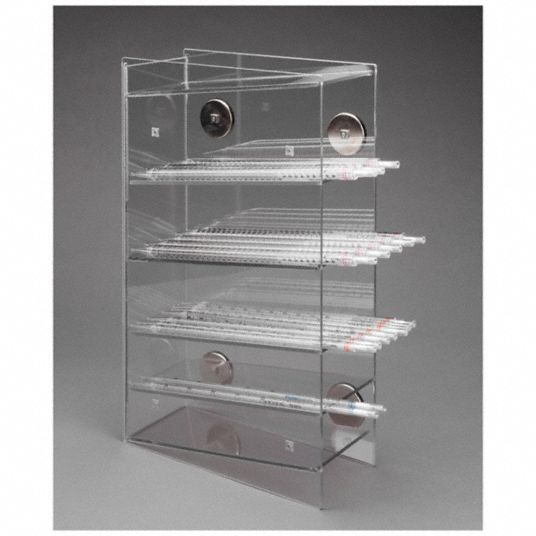 4 7/8 in Overall Wd, 18 3/4 in Overall Ht, Serological Pipette Holder ...